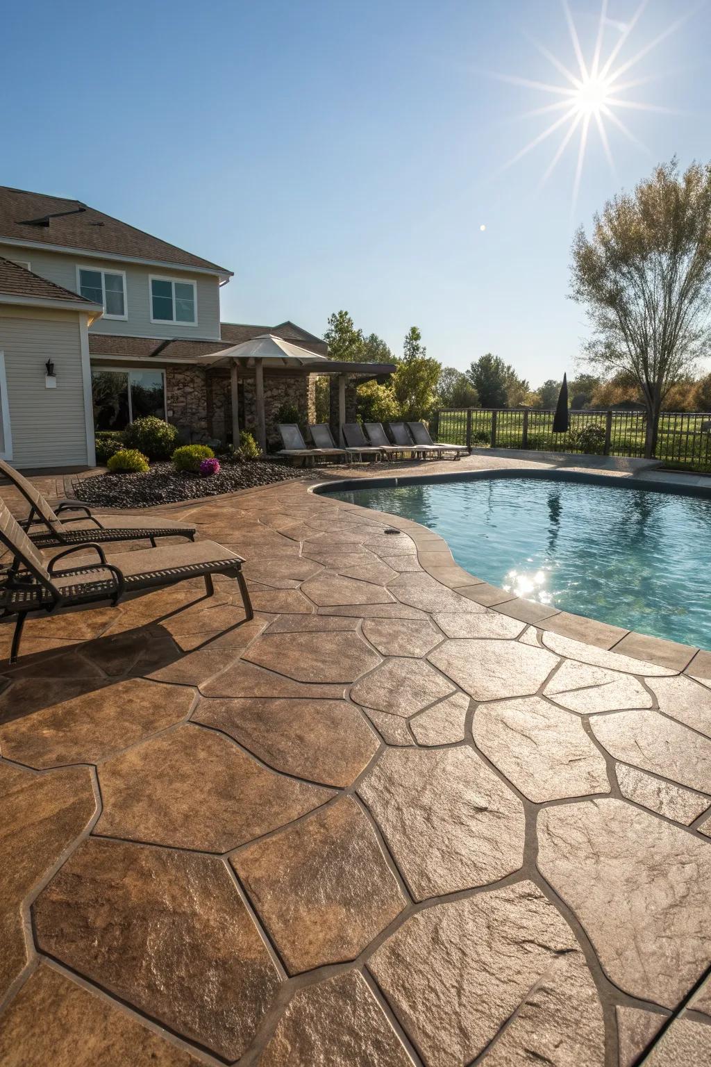 Concrete Around Pool Ideas: Upgrade Your Backyard Retreat