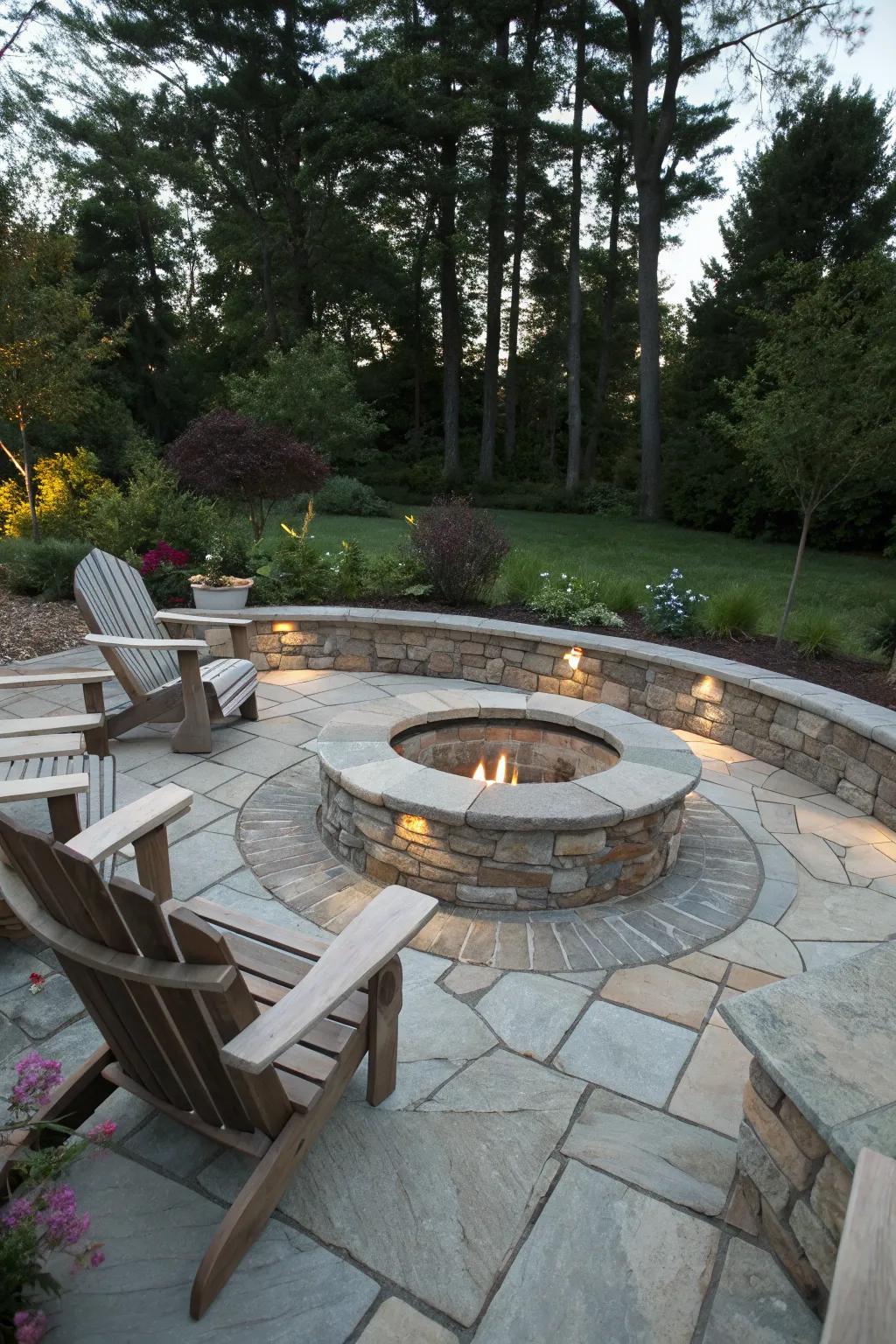 16+ Large Outdoor Fire Pit Ideas: Transform Your Evenings Outside