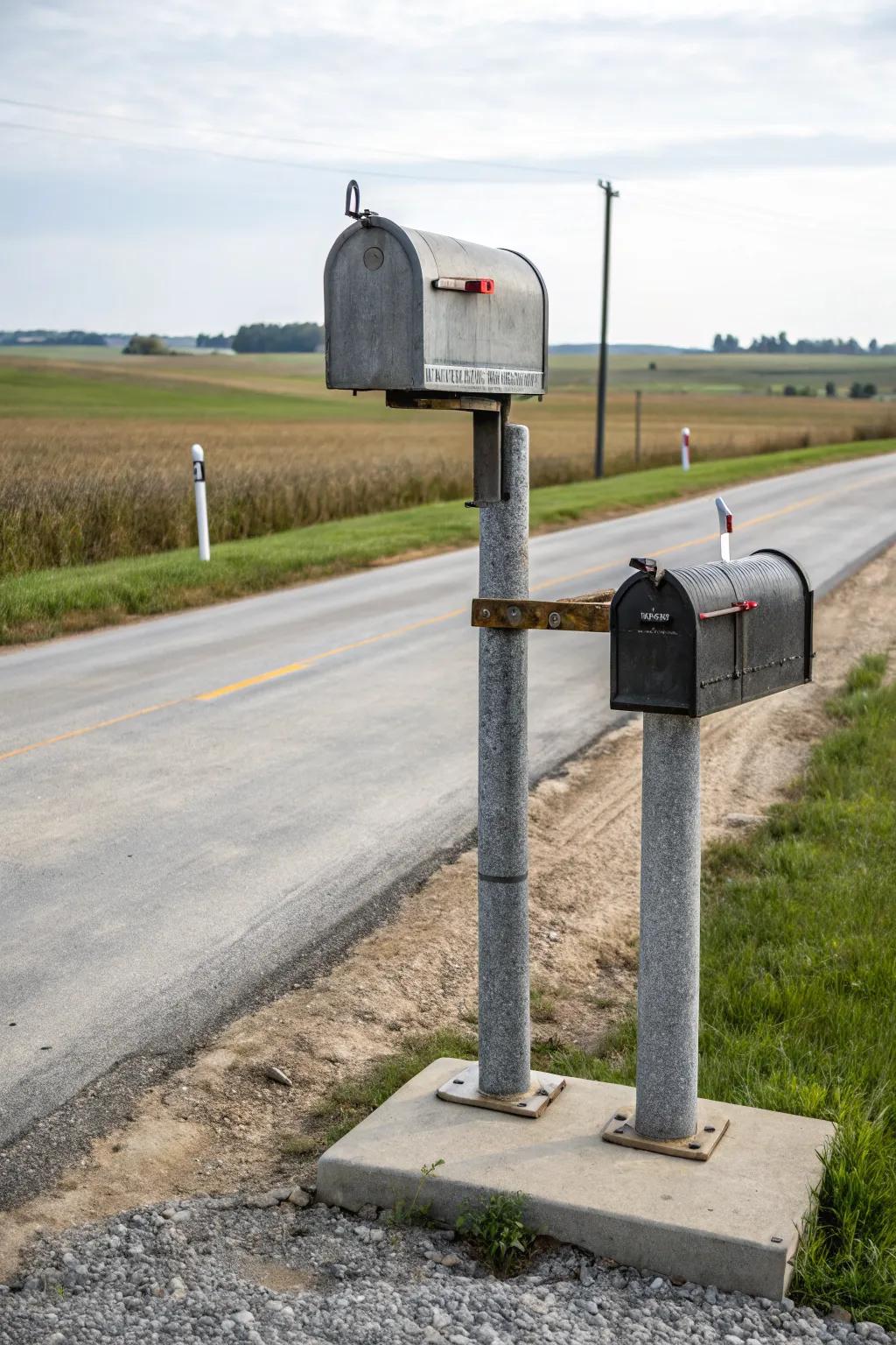 Double Mailbox Post Ideas: Upgrade Your Curb Appeal Today