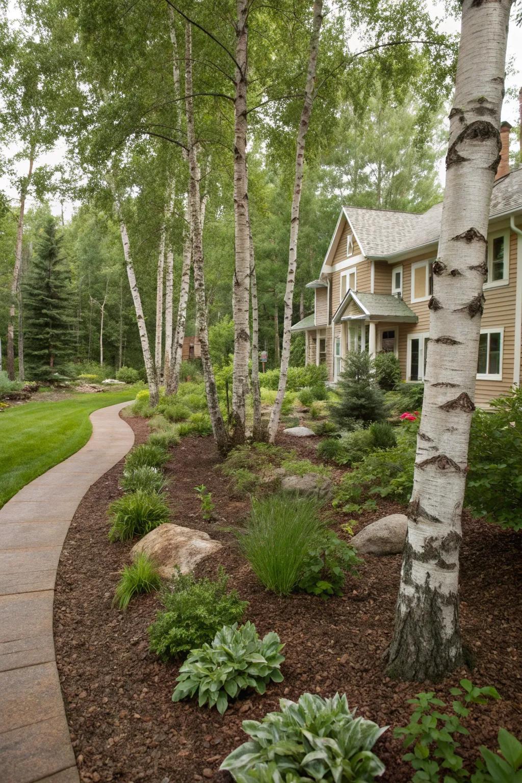 17+ Grass Free Front Yard Ideas: Create a Unique Look With Less Maintenance