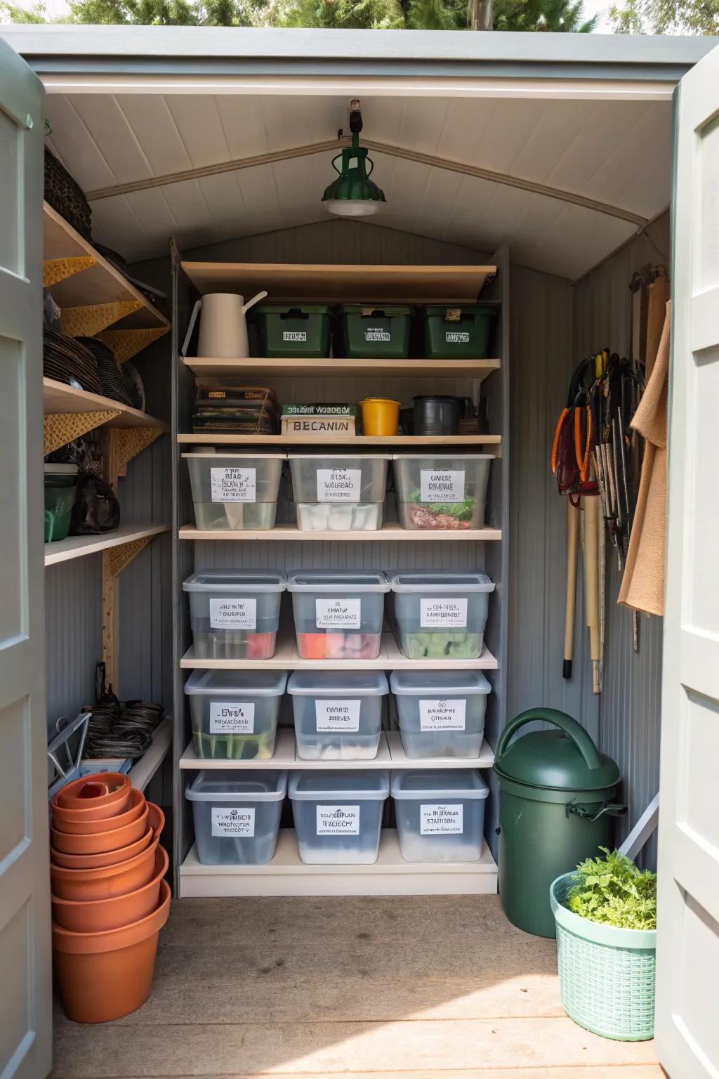 13+ Small Shed Storage Ideas: Create More Space for Garden Tools