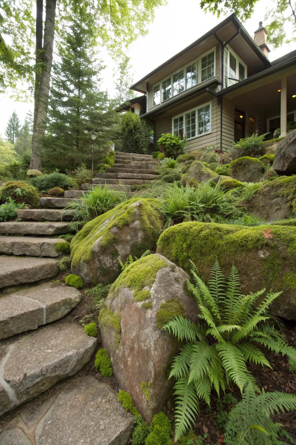 Front Yard Boulder Landscaping Ideas: Boost Curb Appeal Today