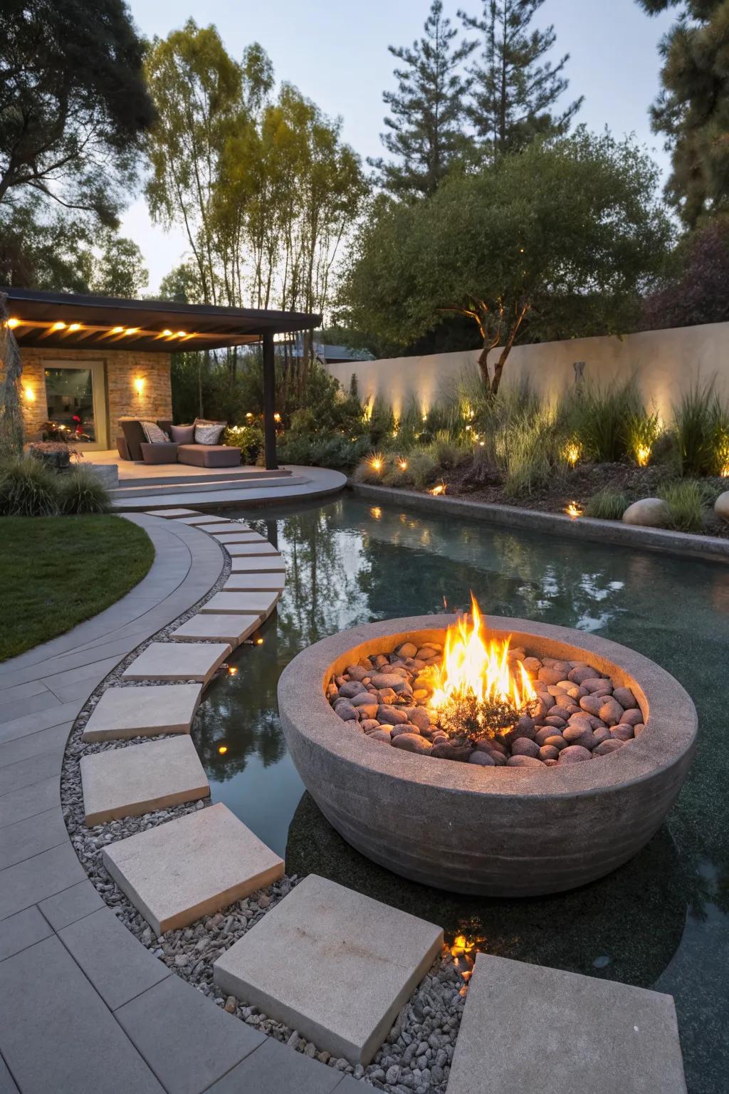16+ Large Outdoor Fire Pit Ideas: Transform Your Evenings Outside