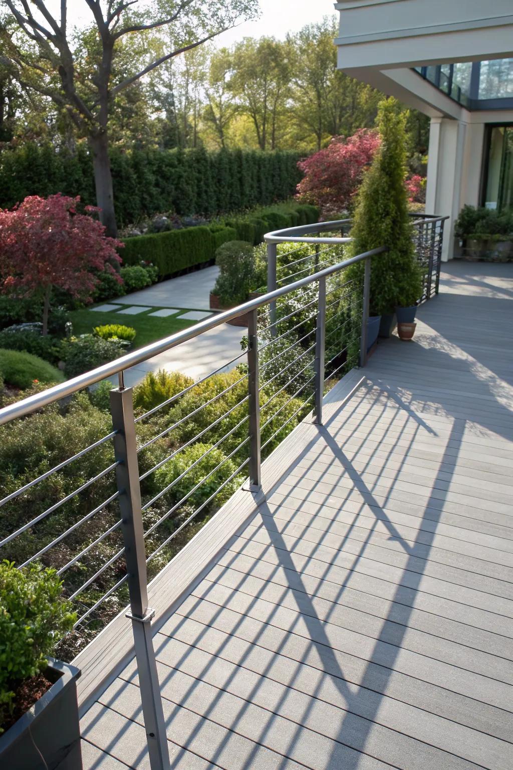 16+ Modern Horizontal Deck Railing Ideas: Upgrade Your Outdoor Space
