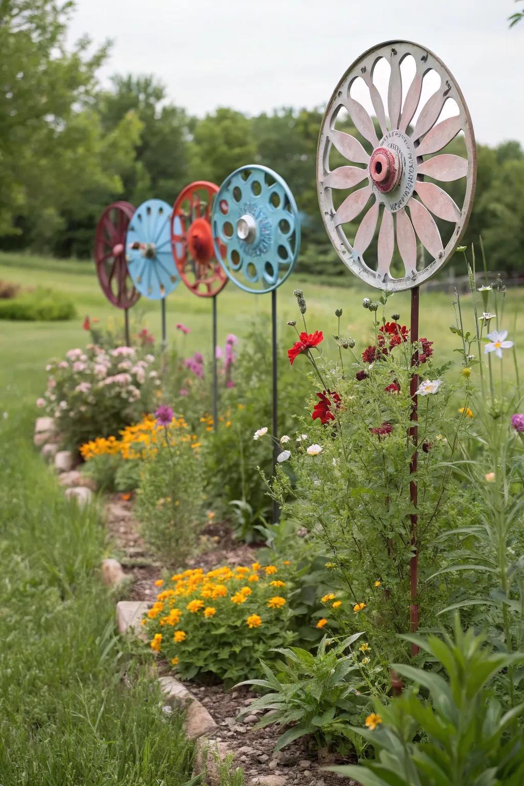 13+ Recycled Garden Art Ideas: Transform Old Items Into Unique Yard Decor