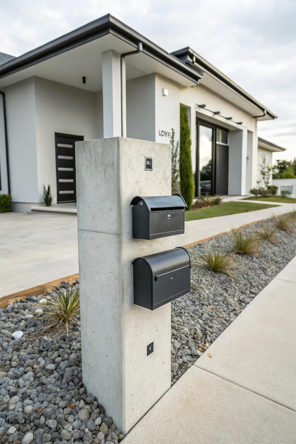 Double Mailbox Post Ideas: Upgrade Your Curb Appeal Today