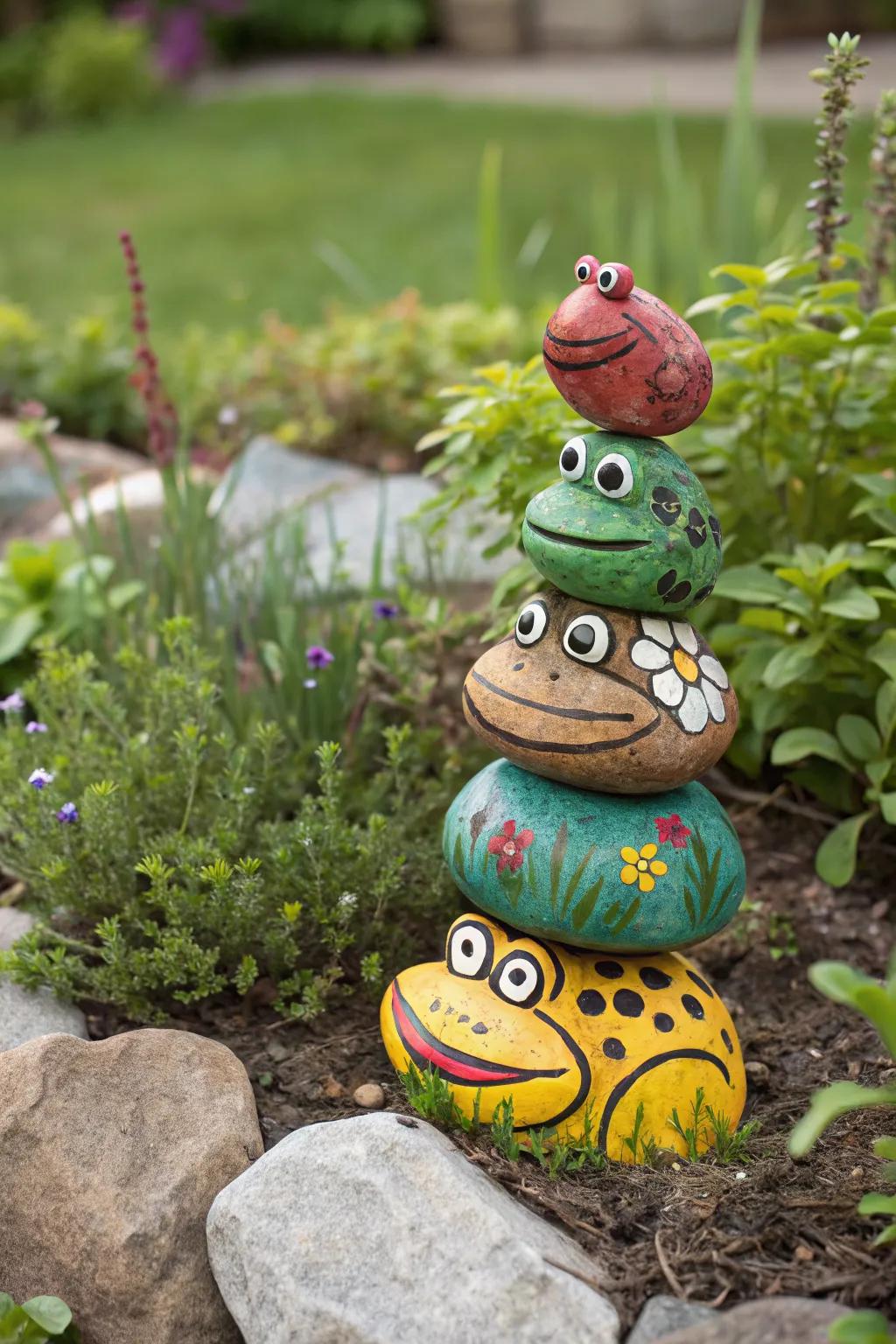 14+ Frog Rock Painting Ideas: Fun Ways to Add Charm to Your Garden