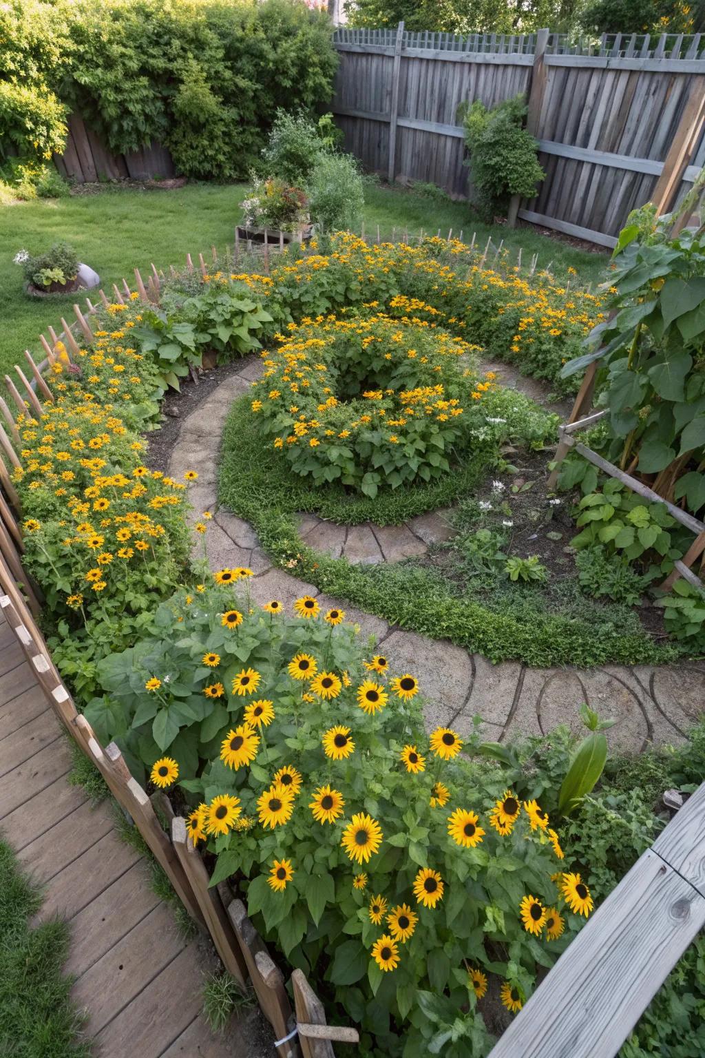 18+ Backyard Sunflower Garden Ideas: Simple Ways to Brighten Your Space