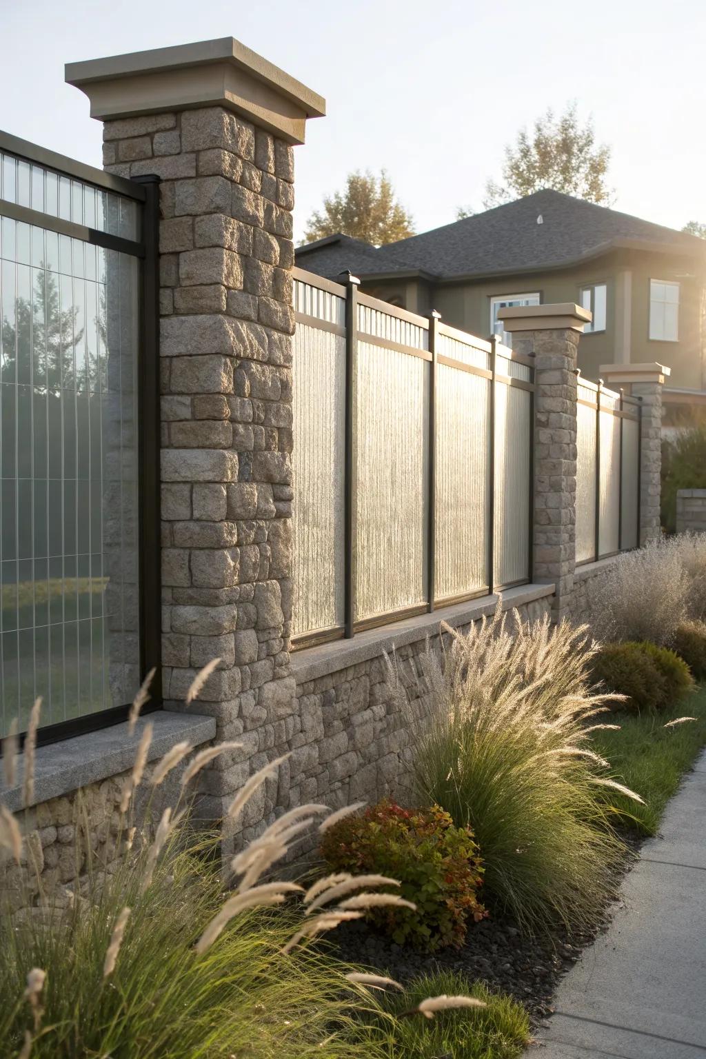 16+ Stone Fence Ideas: Create a Unique Look for Your Outdoor Space