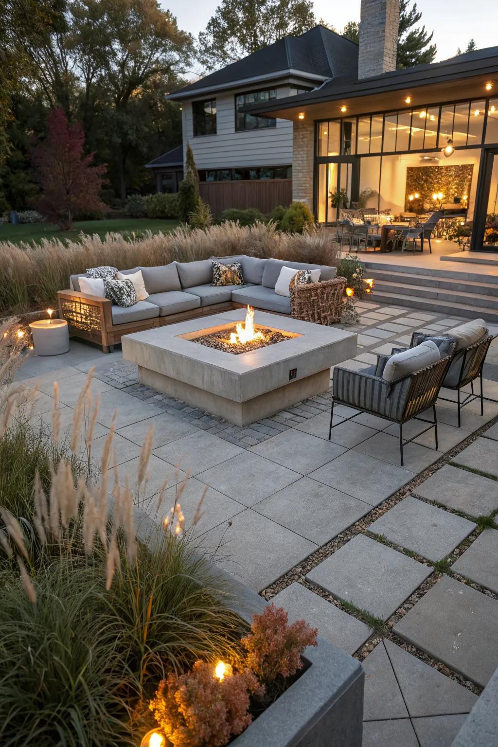 16+ Large Outdoor Fire Pit Ideas: Transform Your Evenings Outside