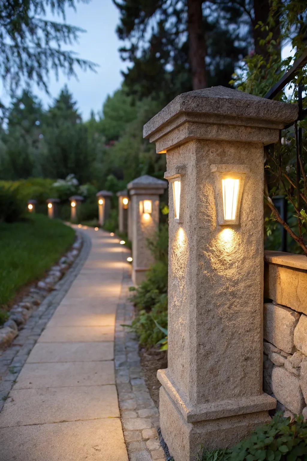 Outdoor Column Lighting Ideas: Simple Ways to Refresh Your Garden