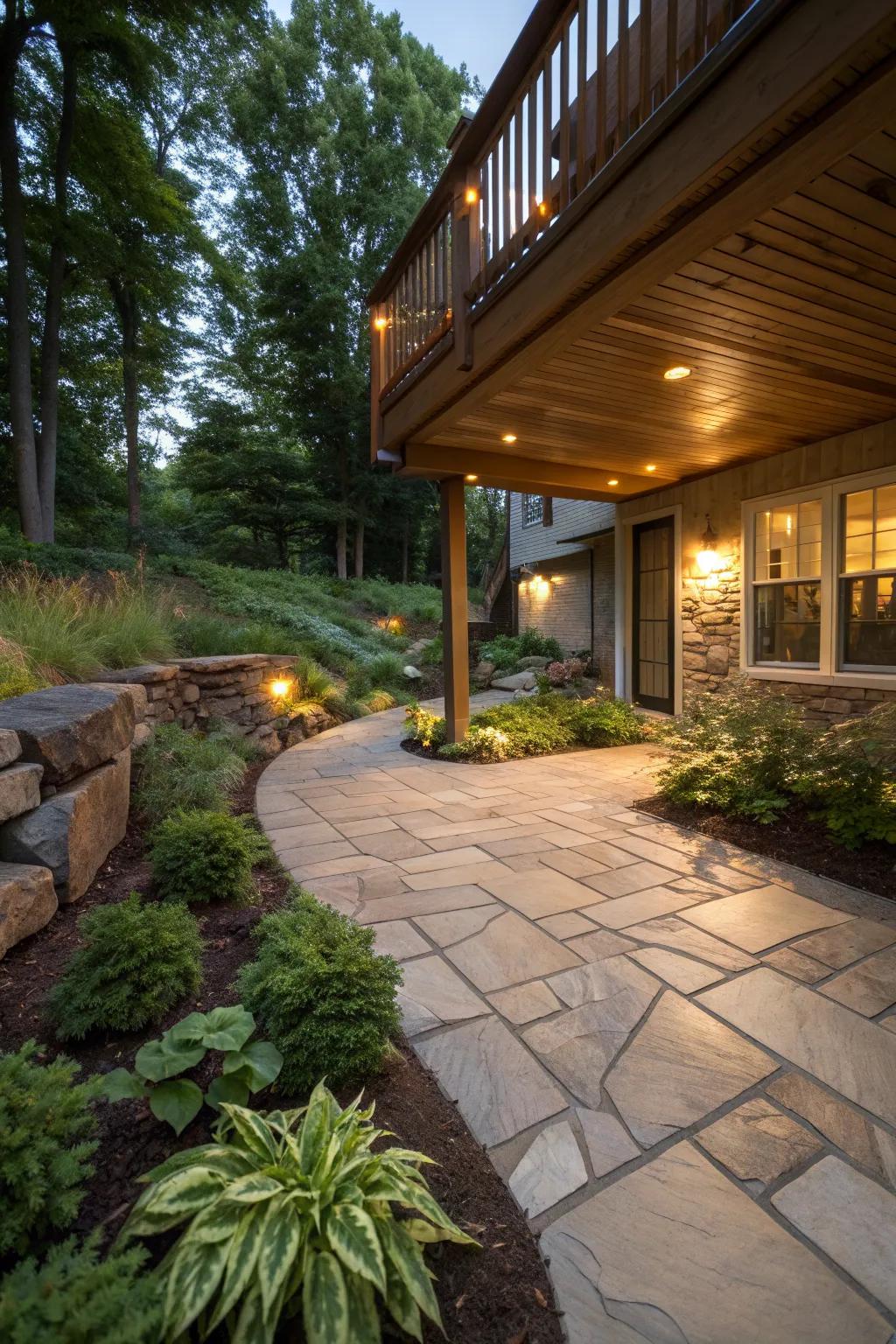 Walkout Basement Patio Below Deck Ideas: Refresh Your Outdoor Space Now