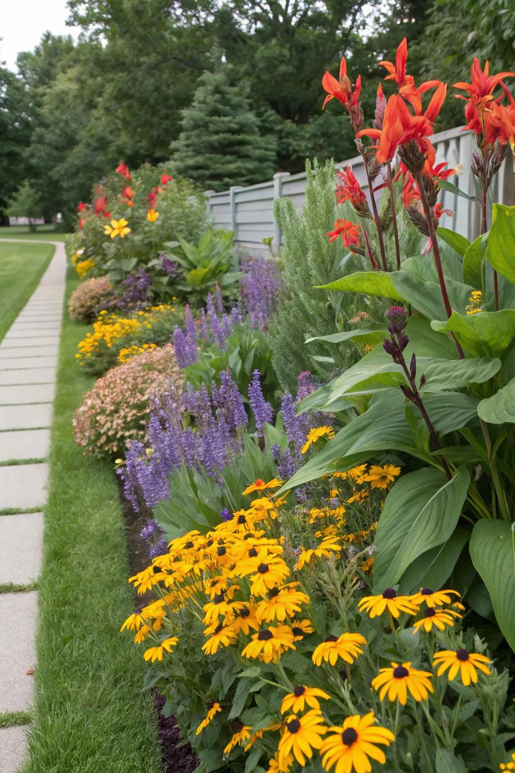 Landscaping Canna Lily Companion Plants