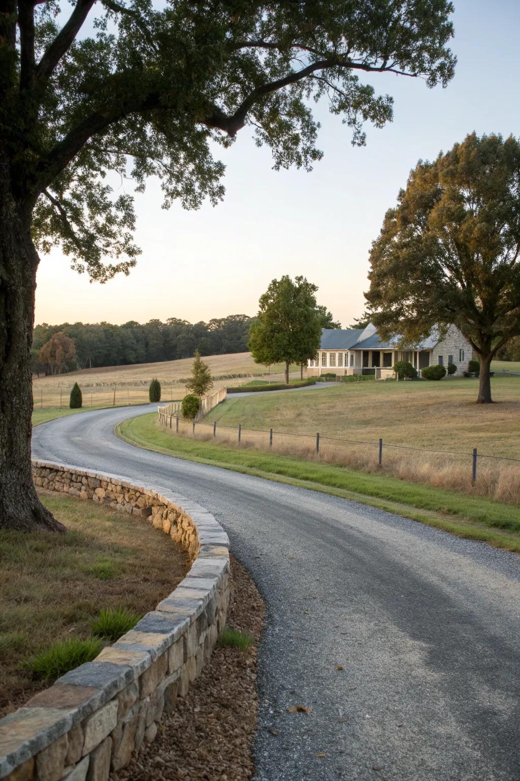 14+ Rural Driveway Entrance Ideas: Transform Your Home’s First Impression