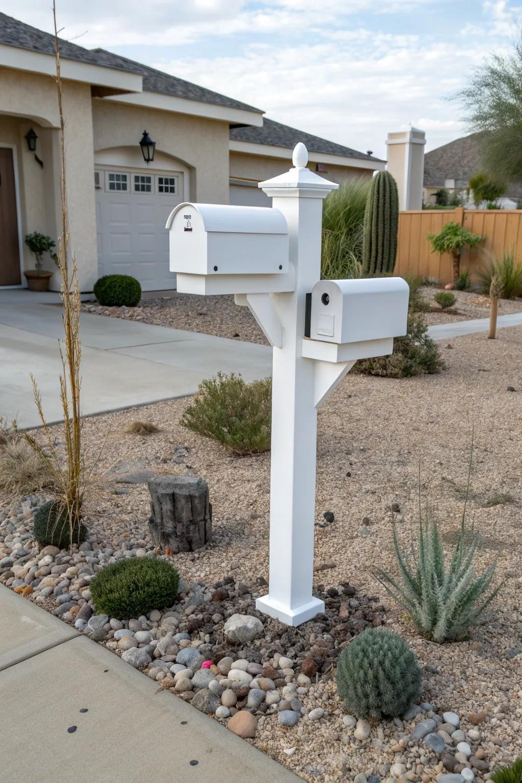 Double Mailbox Post Ideas: Upgrade Your Curb Appeal Today