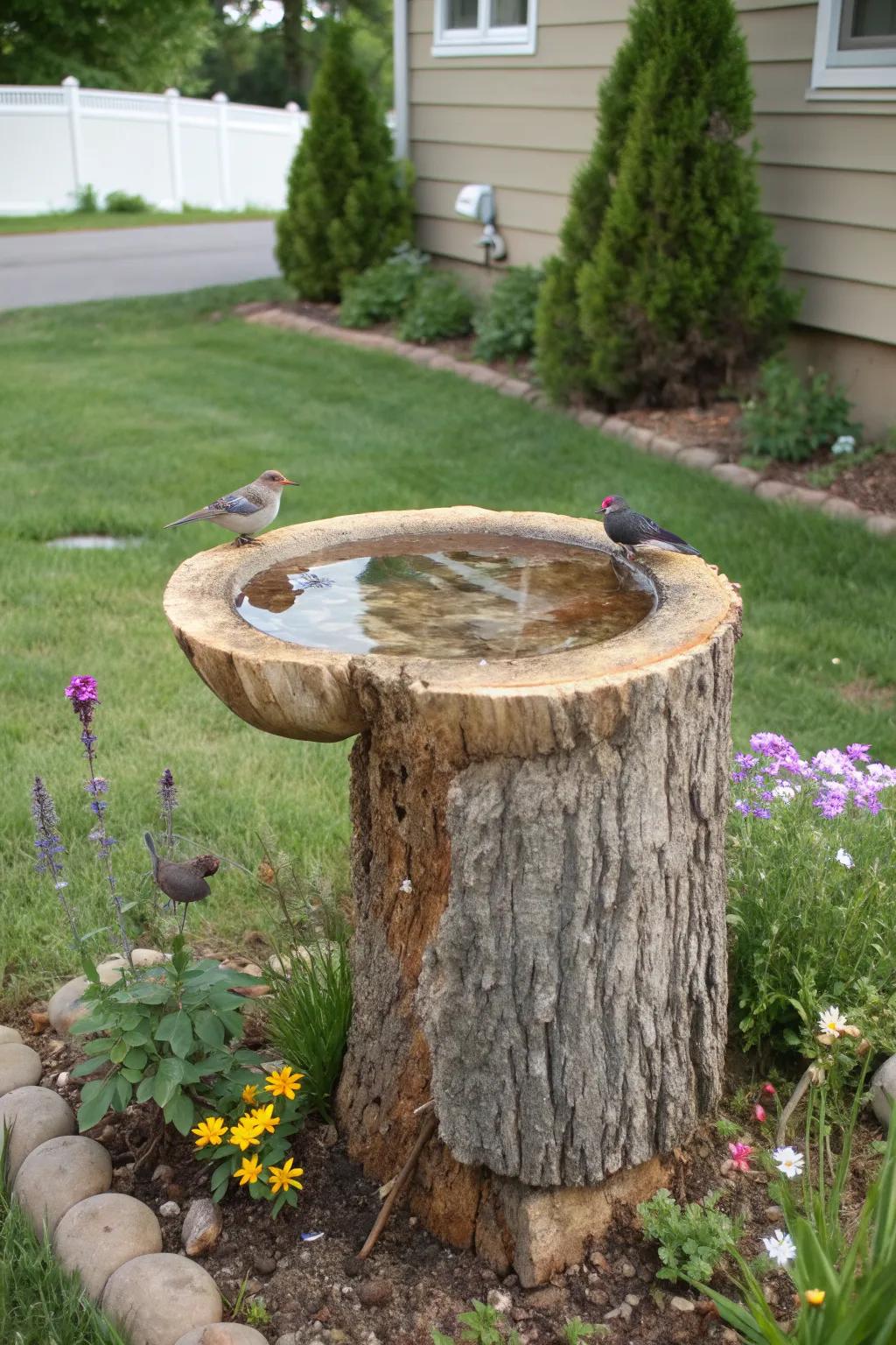 Tree Stump Landscaping Ideas: Transform Your Yard with Unique Features