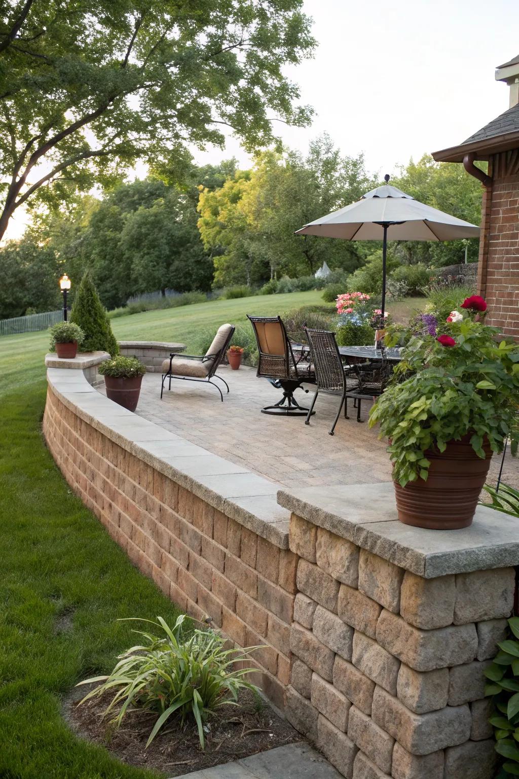 13+ Brick Retaining Wall Ideas: Transform Your Outdoor Space with Ease