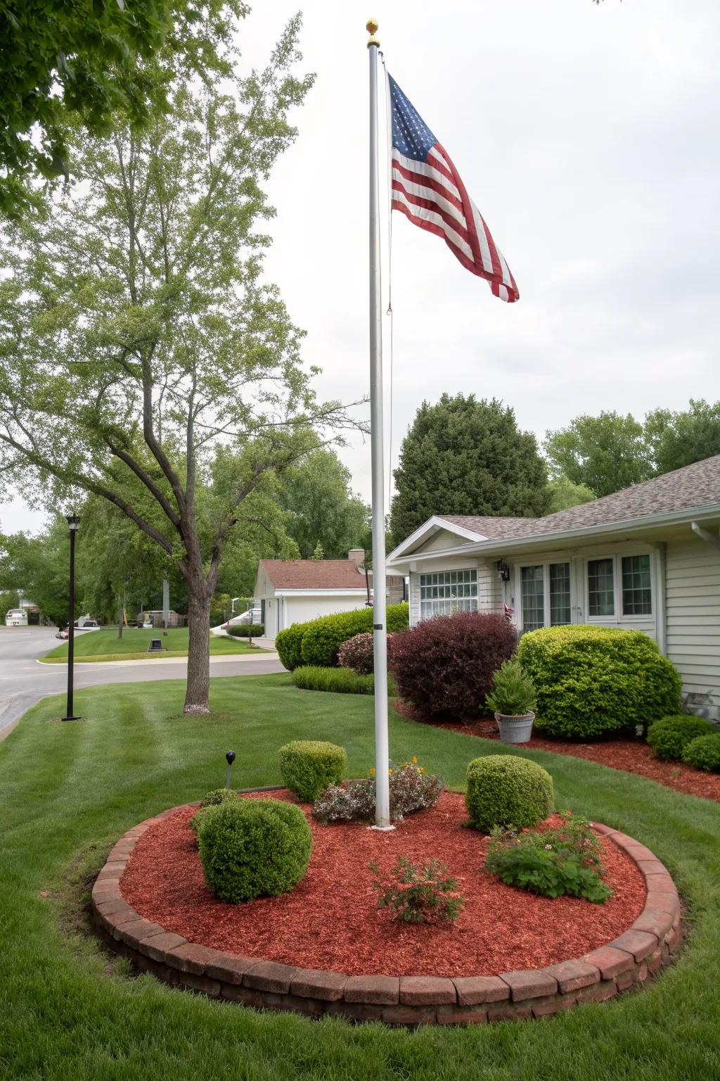 Front Yard Flag Pole Ideas: Easy Ways to Add Curb Appeal