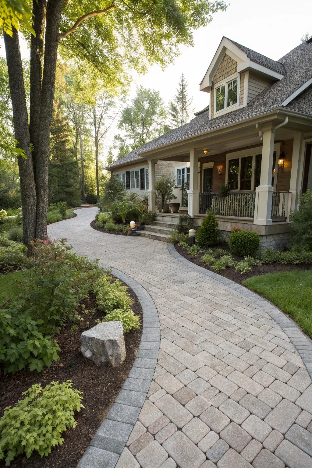 18+ Paver Driveway Extension Ideas: Simple Ways to Maximize Curb Appeal