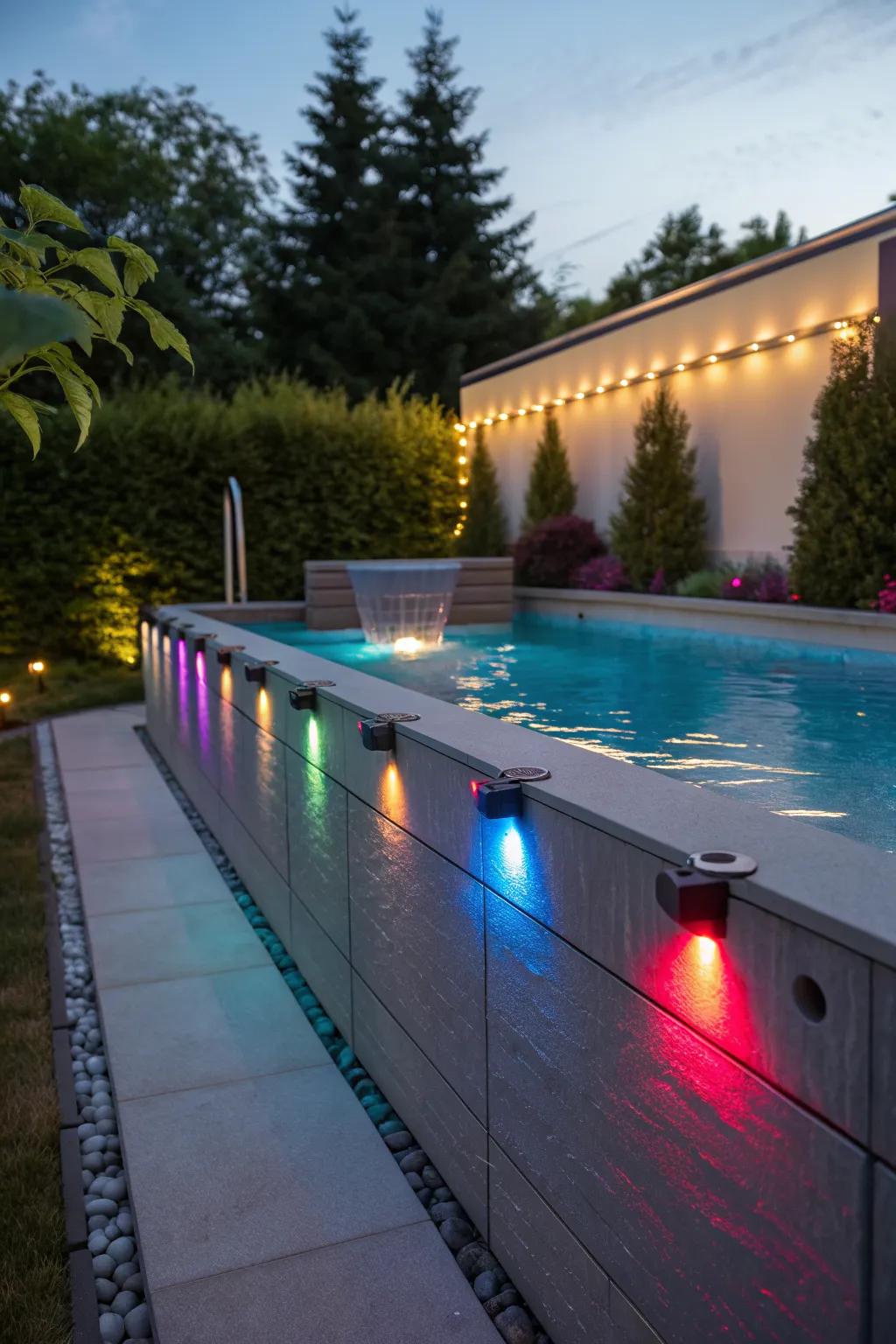Above Ground Pool Lighting Ideas: Create a Relaxing Backyard Retreat