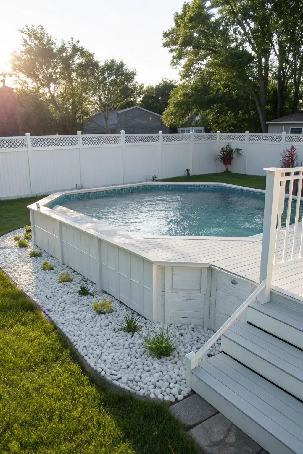 10+ Above Ground Pool Surround Ideas: Transform Your Backyard Space