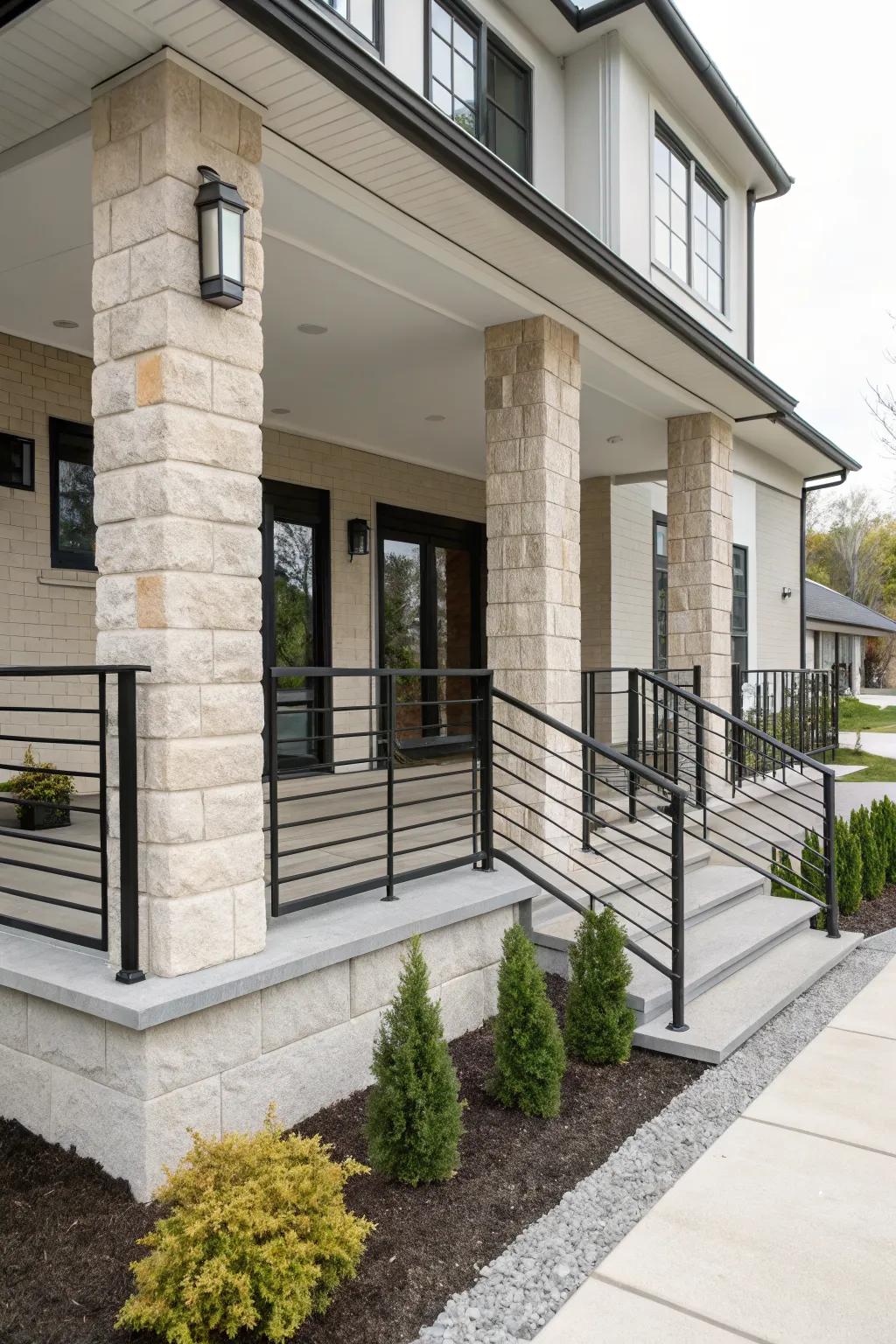 15+ Stone Front Porch Ideas: Fresh Looks to Inspire Your Outdoor Space