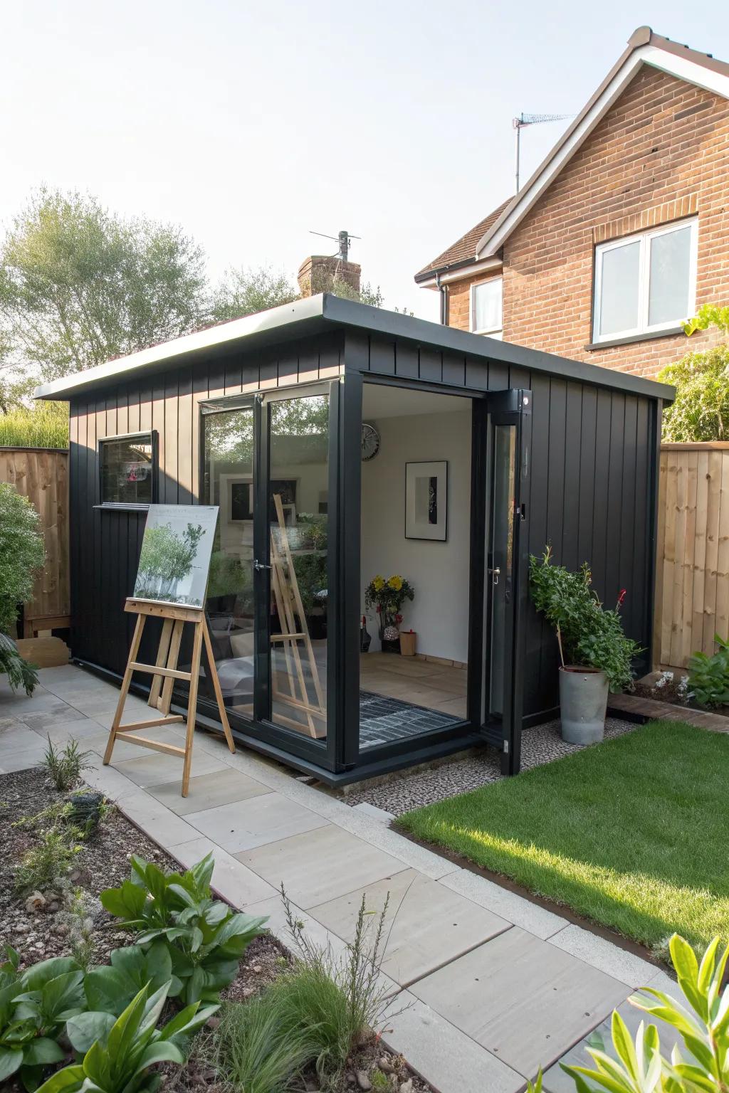 Black Shed Ideas: Transform Your Garden Space With Modern Style