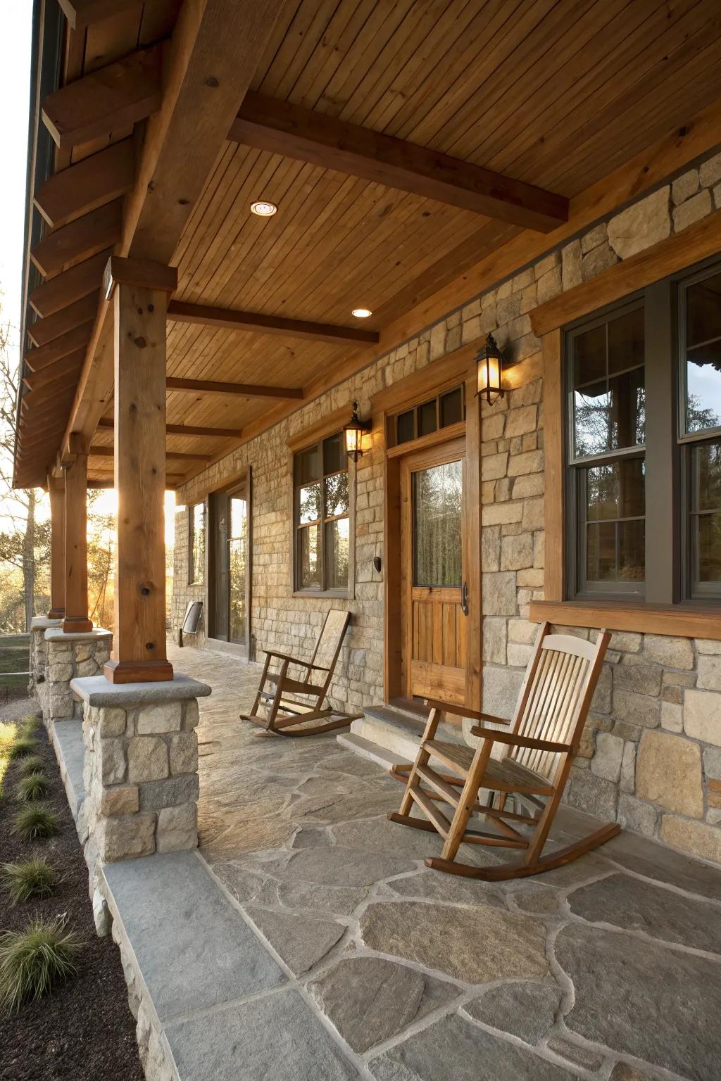 15+ Stone Front Porch Ideas: Fresh Looks to Inspire Your Outdoor Space