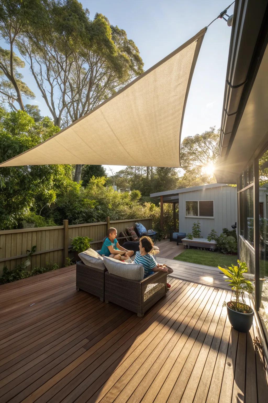 6+ Triangle Sun Shade Ideas: Transform Your Outdoor Space Easily