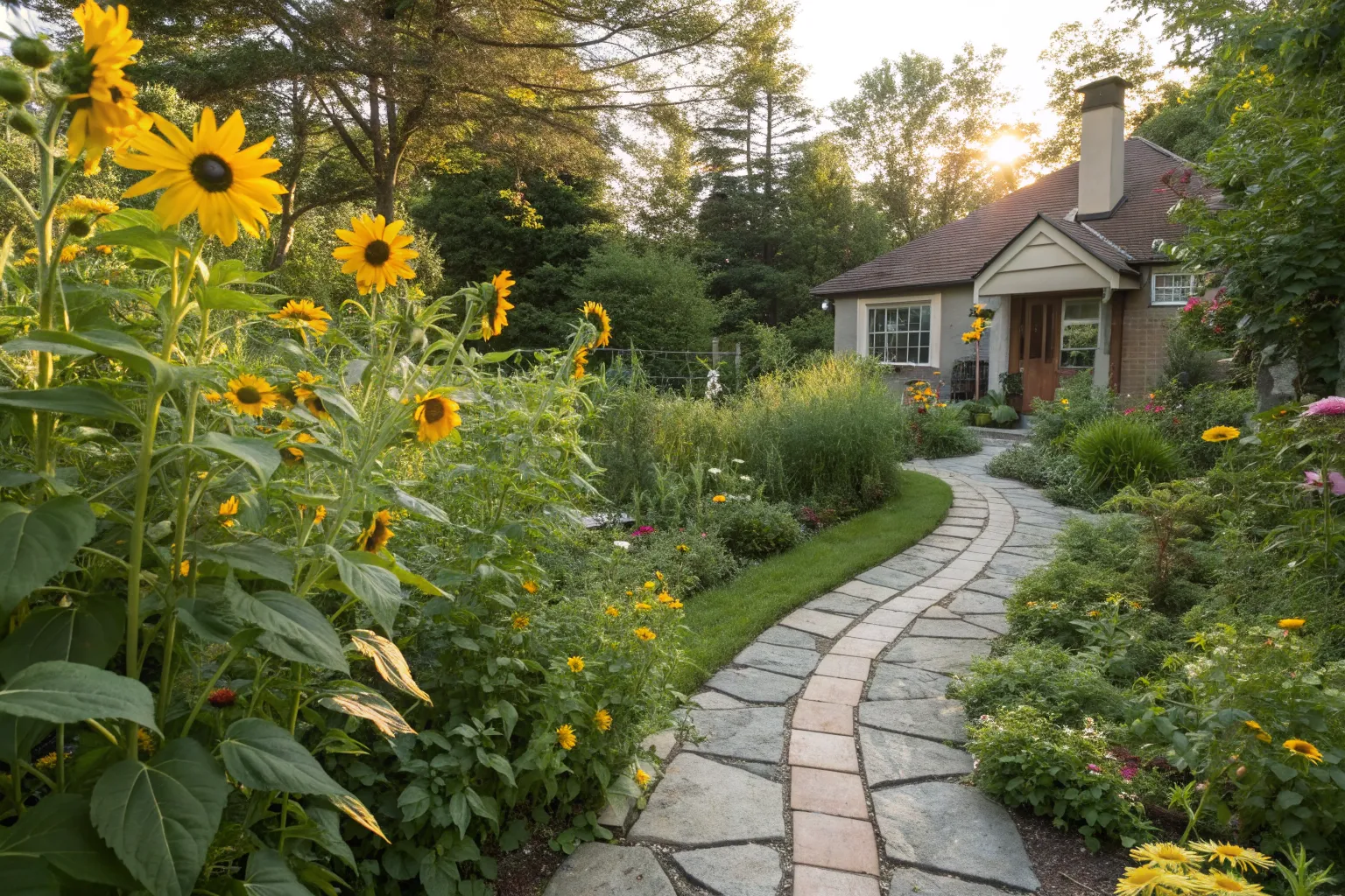18+ Backyard Sunflower Garden Ideas: Simple Ways to Brighten Your Space