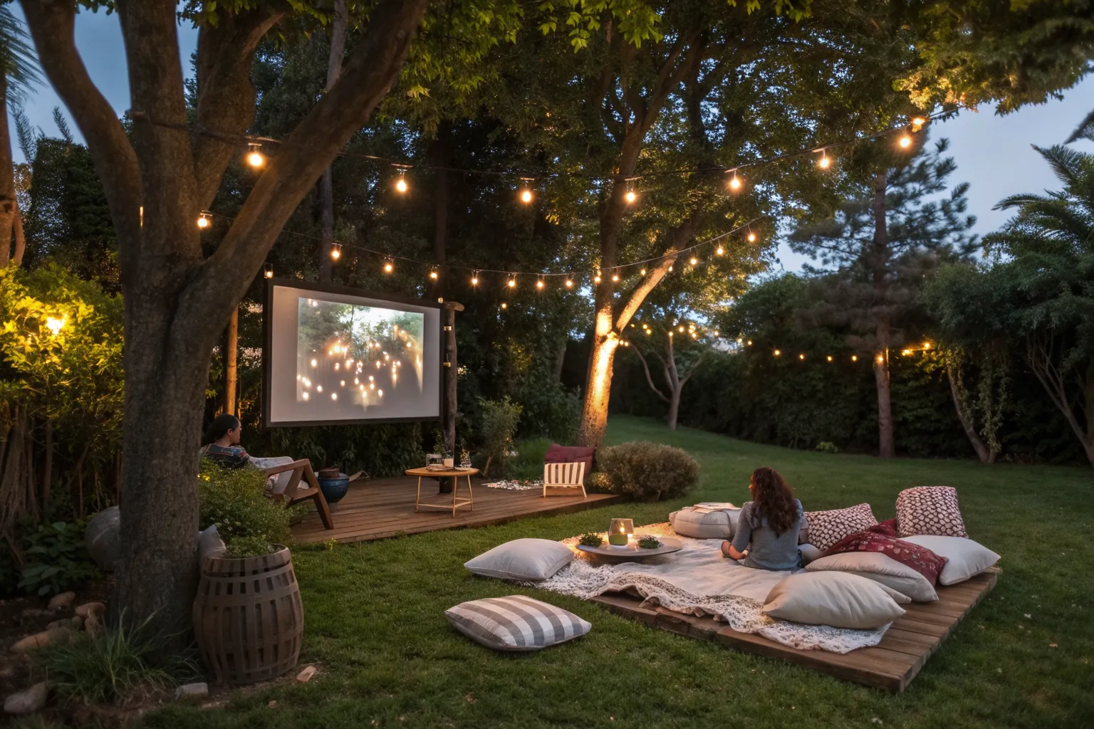 18+ Outdoor Projector Screen Ideas: Transform Your Backyard Movie Nights