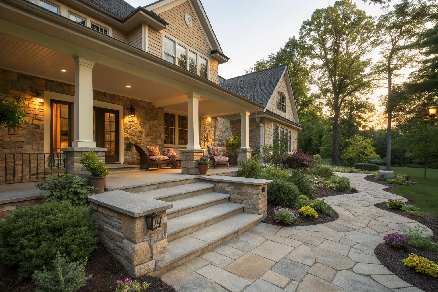 15+ Stone Front Porch Ideas: Fresh Looks to Inspire Your Outdoor Space