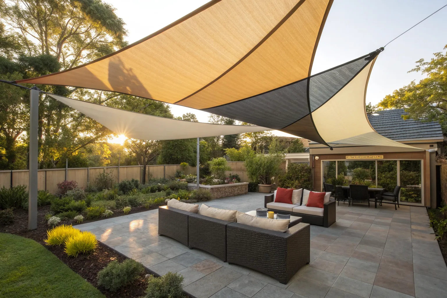 6+ Triangle Sun Shade Ideas: Transform Your Outdoor Space Easily