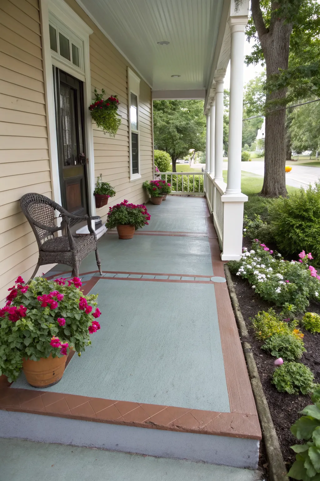 Front Porch Concrete Paint Ideas: Simple Ways to Refresh Your Entryway