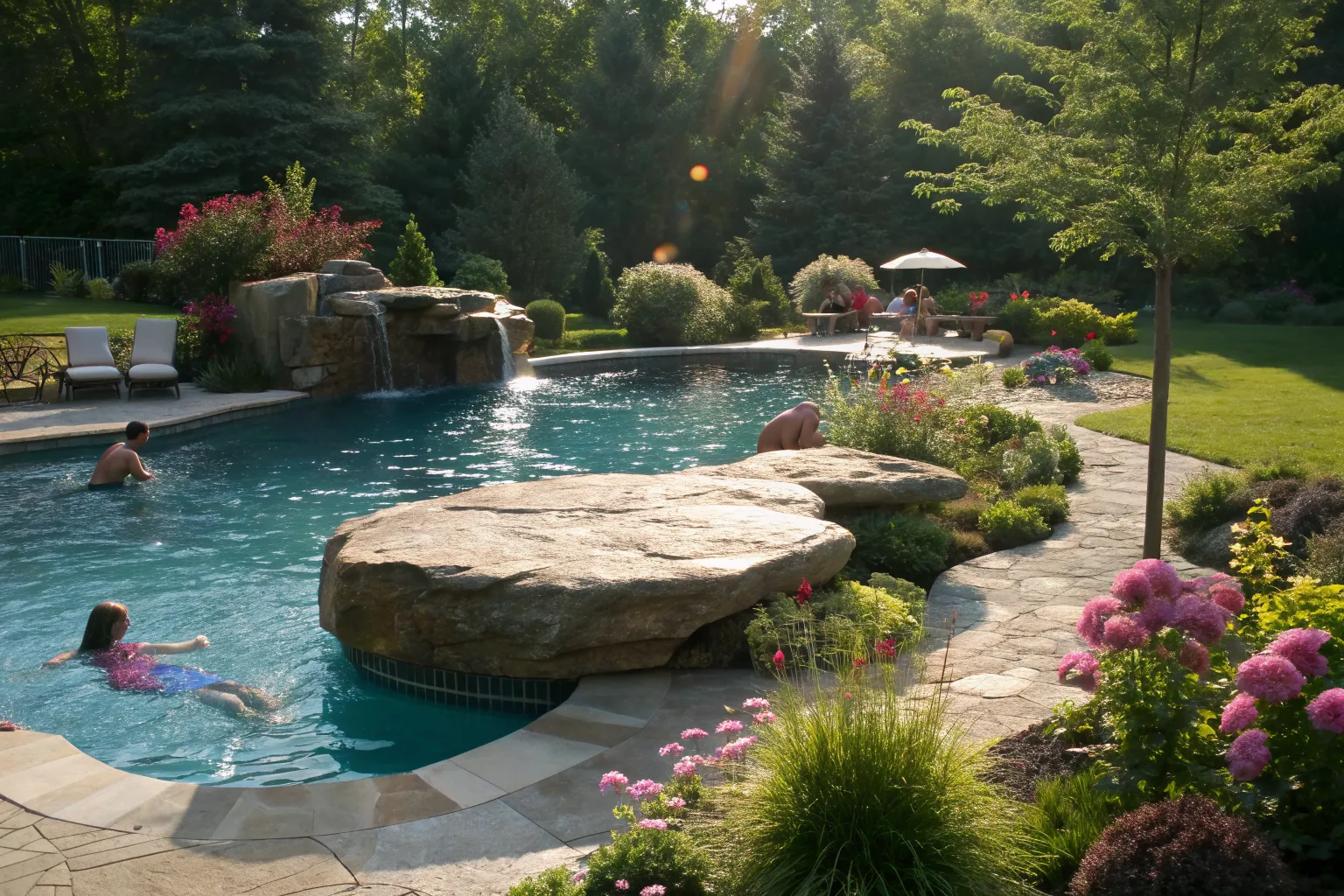 Pool Jumping Rock Ideas: Transform Your Backyard for Summer Fun