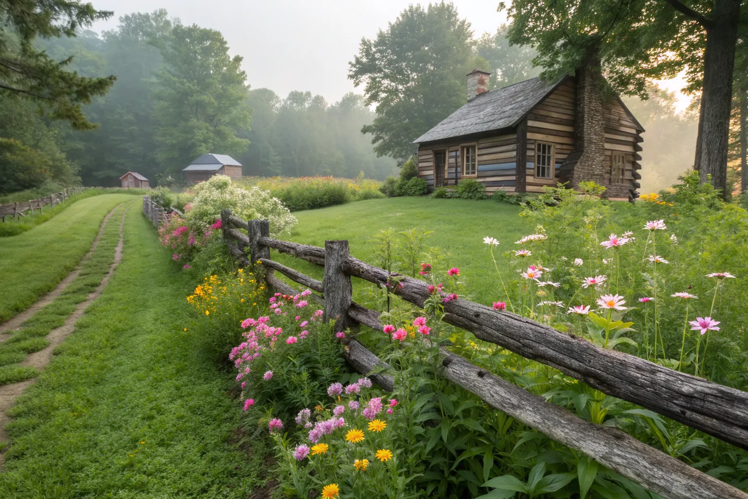 Rustic Log Fence Ideas: Bring Country Charm to Your Garden