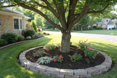 Tree Ring Edging Ideas: Transform Your Garden Borders Easily
