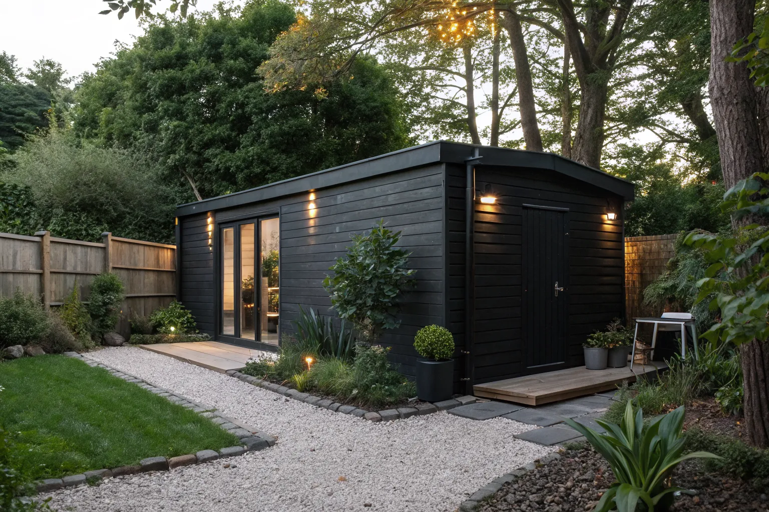 Black Shed Ideas: Transform Your Garden Space With Modern Style